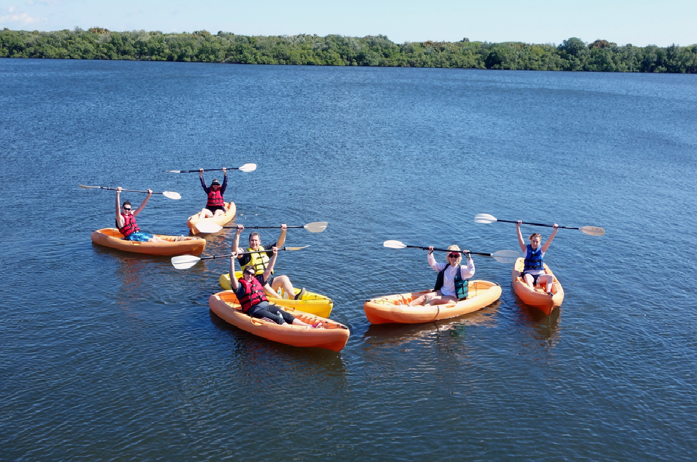 Kayak on Lake Grapevine